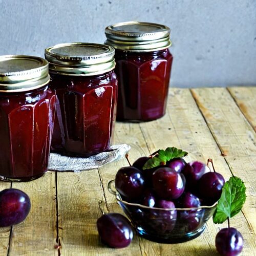 Damson Plum Preserves Recipe - YouEatPlants.com